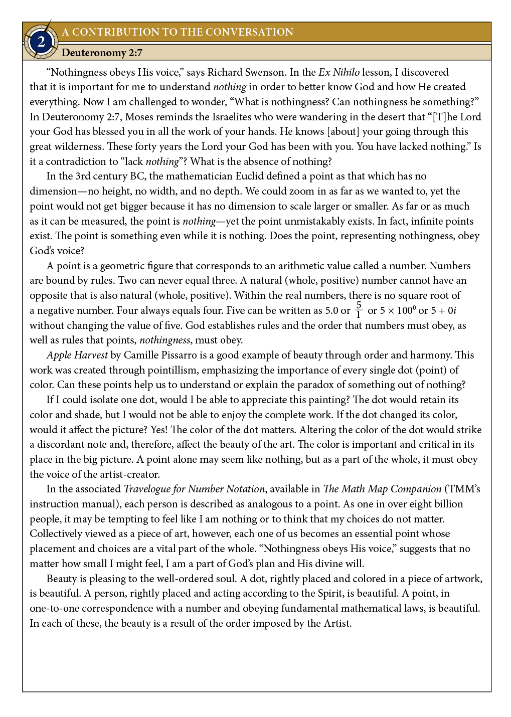 The Companion - Complex Lesson Two