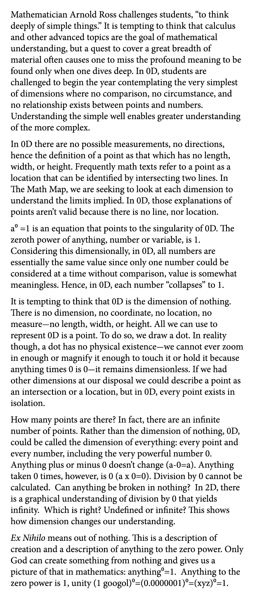 The Companion - Monomials Lesson One
